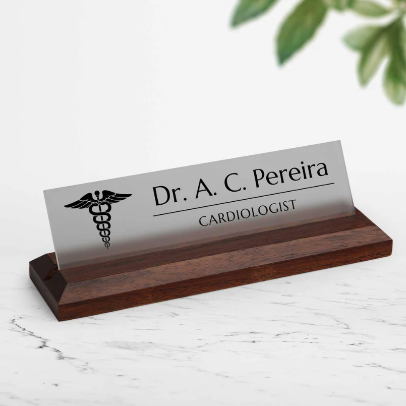 Doctor - Desk Name Plate – TangyOak